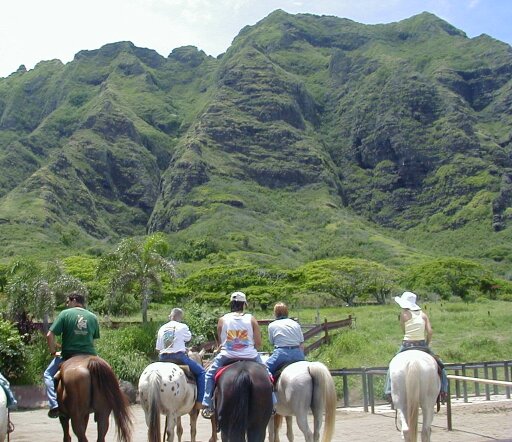 Kualoa Ranch Horseback Ride View Photos